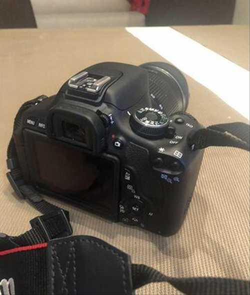 Canon eos600D +объектив 18-135мм +объектив 30мм