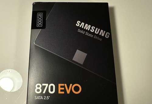 Ssd накопитель (диск) Samsung 870 EVO 500GB