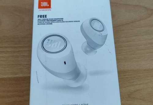 Беспроводные наушники jbl free