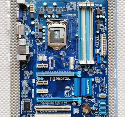 Gigabyte GA-B75-D3V сокет 1155