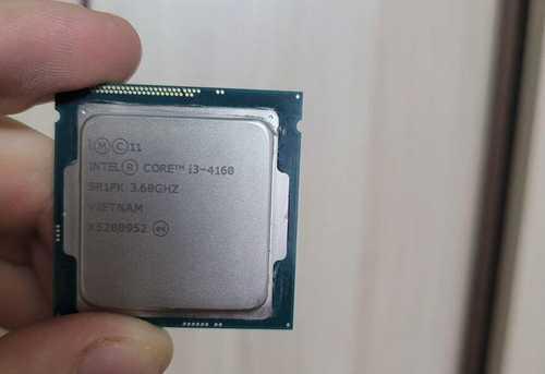 Процессор Intei Core i3-4160 3.60GHZ + Кулер