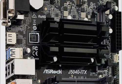 Материнская плата Asrock J5040-ITX + 2x8GB RAM
