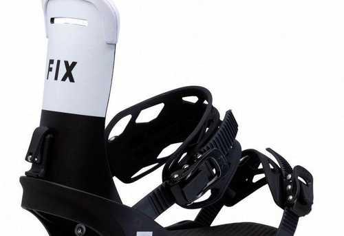 Крепления FIX Mens Snowboard Bindings National Bla