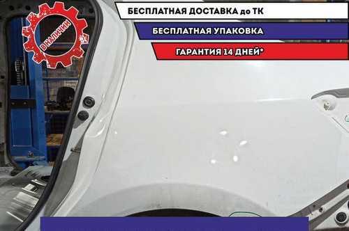 Крыло заднее левое Renault Logan 2 760334617R. Деф