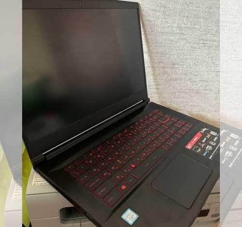 Игровой ноутбук msi thin gf63