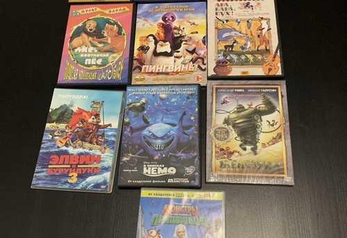 Cd диски детские мультфильмы и фильмы