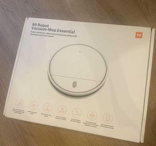 Робот пылесос Mi robot vacuum-mop essential