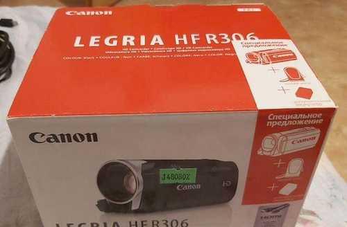Видеокамера Canon legria hf r306 с мощным зумом
