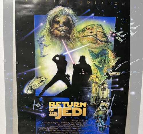 Плакат «return OF THE jedi» (1997)