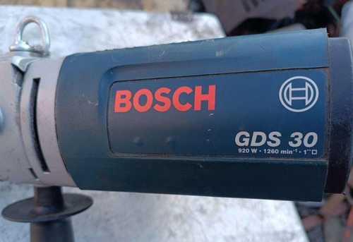 Ударный гайковерт bosch GDS 30, 920 Вт