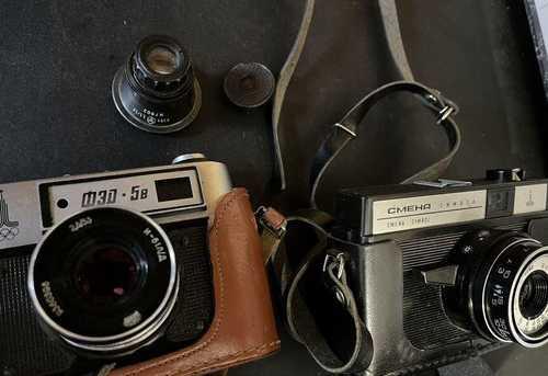 Фотоаппараты фэд 5В, смена и объектив И50У