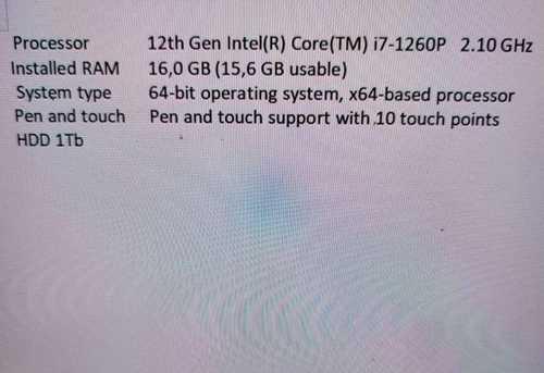 Ноутбук 15.6" Samsung Galaxy Book 2 Pro 360 NP950, 1024 ГБ, Core i7-1260P, RAM 16 ГБ, Intel Iris Xe Graphics