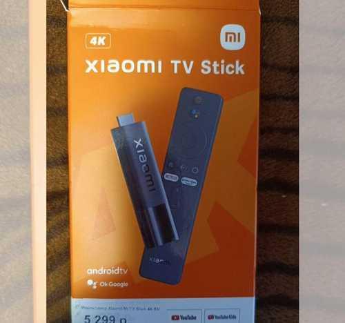 Тв-приставка Xiaomi TV Stick 4K EU