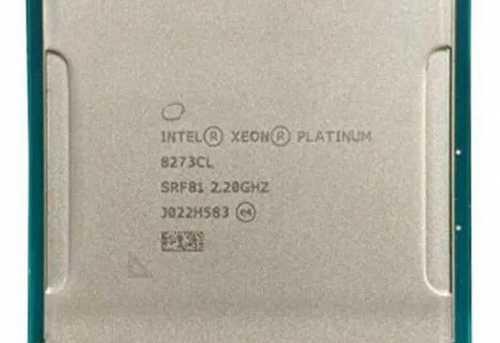 Процессор intel xeon platinum 8273CL 2.2GHz 28C