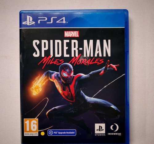 Spider Man Miles Morales PS4 Русская версия