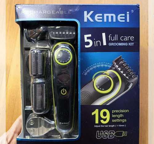 Триммер для бороды kemei KM-696