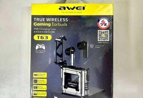 Беспроводные наушники Awei T63 Bluetooth 5.3