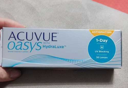 Линзы контактные acuvue oasys astigmatism