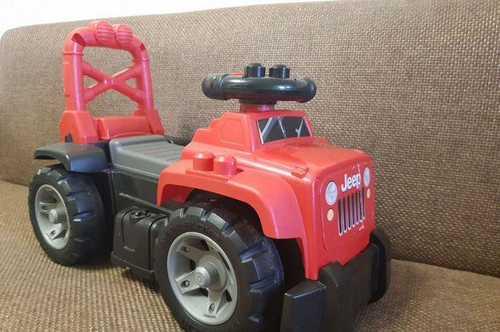 Детская машина каталка. Mega bloks. Б.у