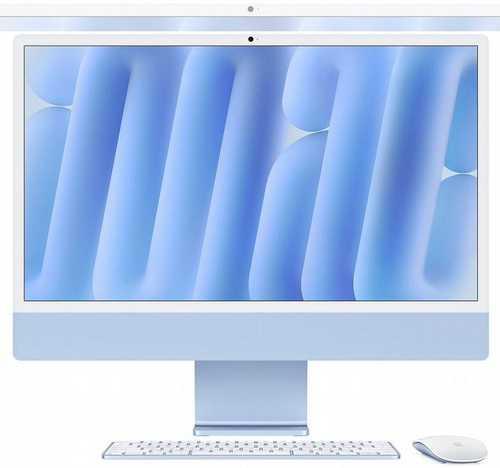 Apple iMac 24" M4 CPU 10-Core, GPU 10-Core, 16GB, 512GB, 2024 Blue MWV33