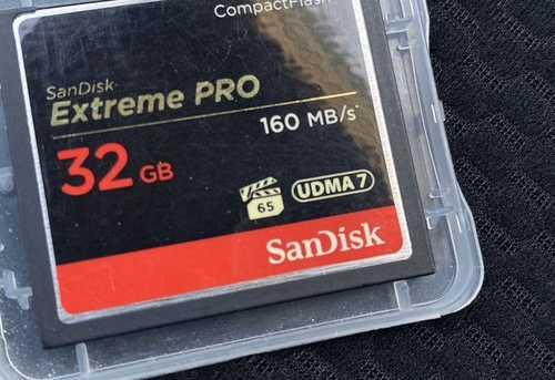 Карта памяти Sandisk Extreme Pro 32gb