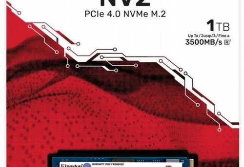 SSD Kingston NV2 M.2 2280 1 тб (SNV2S/1000G) новый