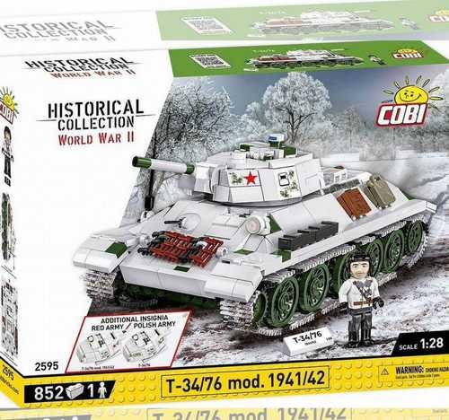 Cobi 2595 Средний танк T34/76 мод. 1941/42