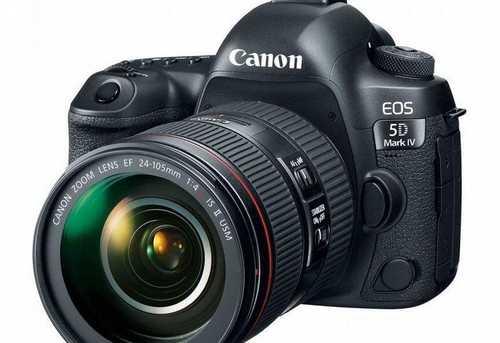 Фотоаппарат Canon EOS 5D Mark IV Kit 24-105mm f/4L