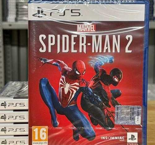 Диск Spider Man 2 PS5 (Новый, Русская Версия)