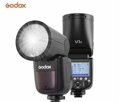 Новые вспышки Godox V1 - для Canon, Nikon, Sony