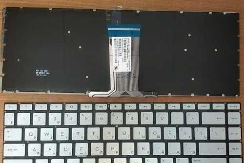 Клавиатура HP 14-DK 14-BA серая с подсветкой