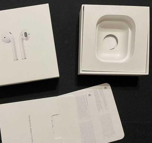 Коробка от Apple AirPods