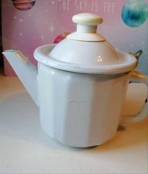 Заварочный чайник эмалированный