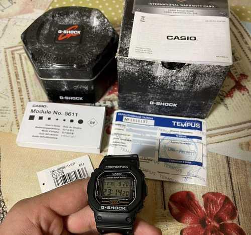 Часы casio g shock dw 5600E