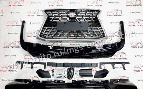 Обвес heritage Lexus LX 2015+ черный глянец