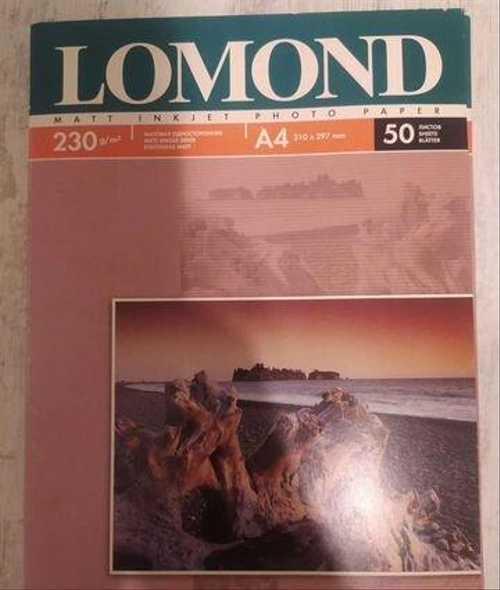 Бумага a4 Lomond для фотопечати