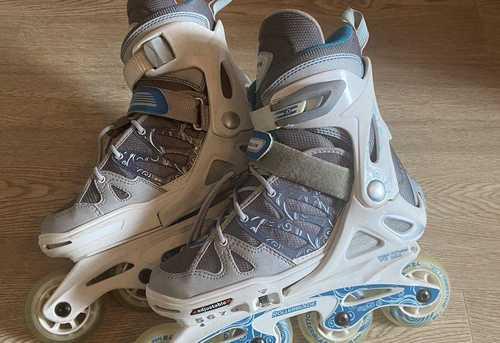 Ролики rollerblade sg5 с регулировкой размера ноги