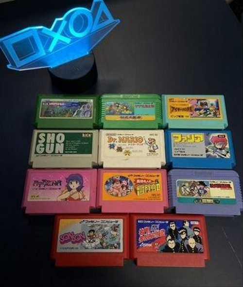 Картриджи Nintendo Famicom