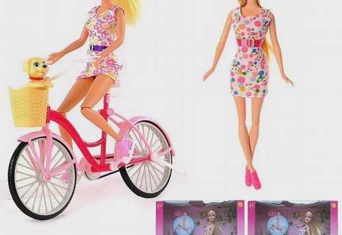 Кукла 8276 на велосипеде