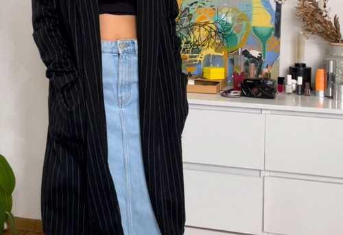 Пиджак удлиненный Pull&Bear