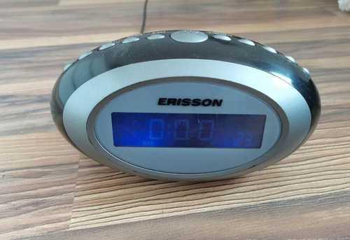 Часы будильник термометр