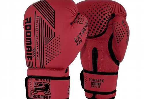 Перчатки боксерские Roomaif RBG-335 Dх красные (12
