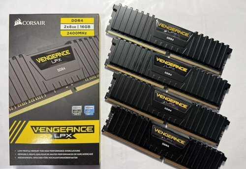 Озу Corsair Venegeance Lpx DDR4 32Gb (8x4) 2400MHz