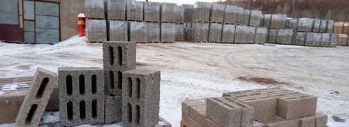 Керамзитобетонный блок керамзитный бетонный AKO#0