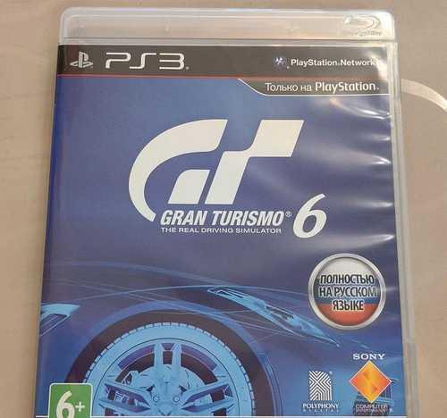 Игра Gran Turismo 6 PS3