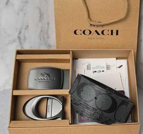 Стильный мужской ремень Coach