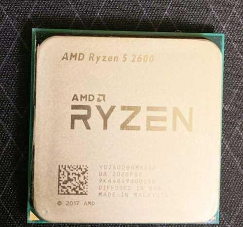 Процессор ryzen 5 2600