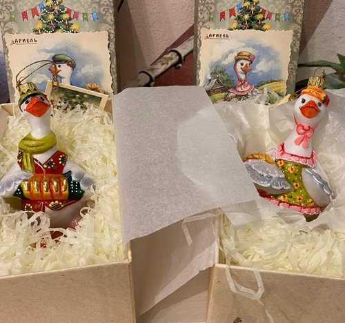 Елочные игрушки фабрики ариель