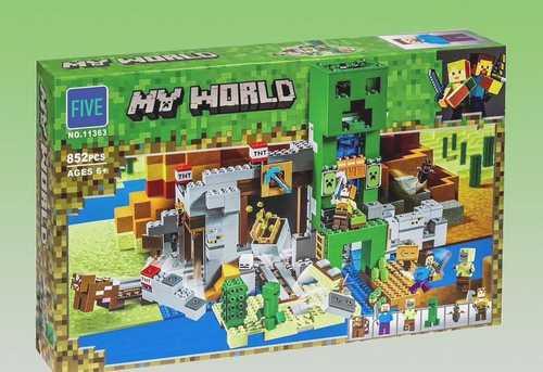 Конструктор Lari My World 11363 Шахта Крипера