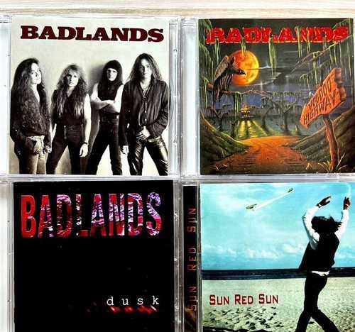 Музыкальные cd диски Badlands (supergroup)